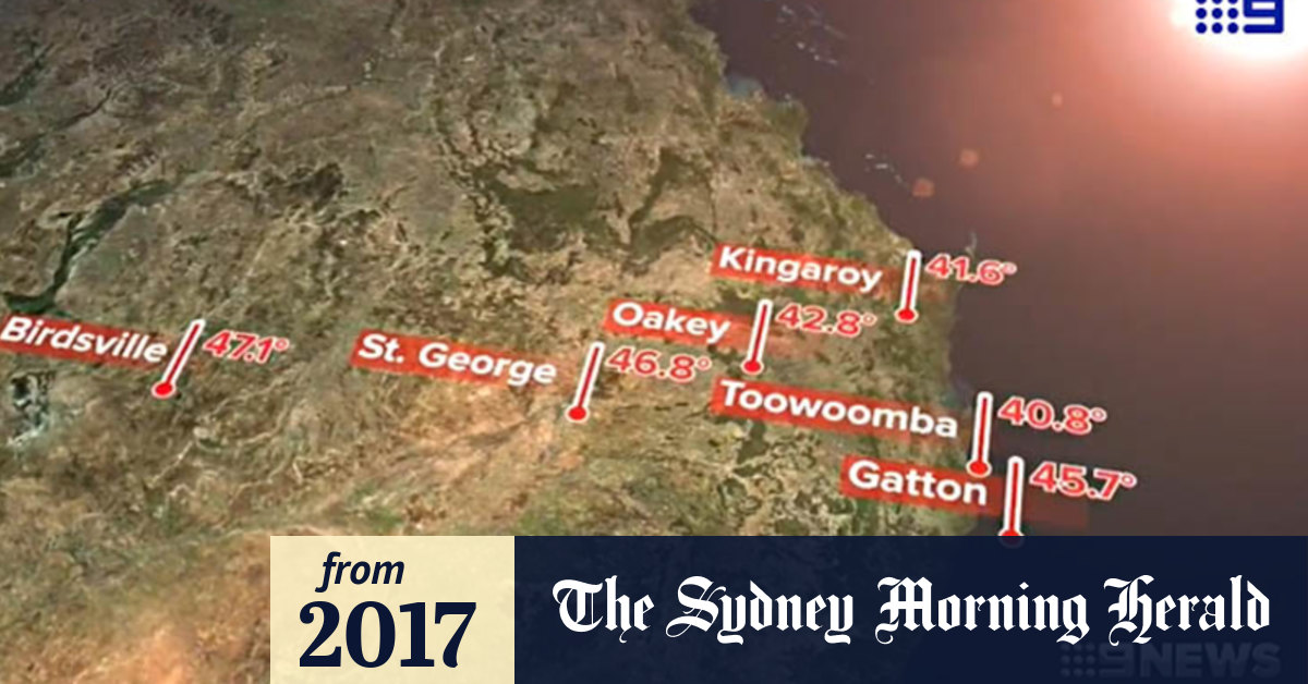 Video: Heat records tumble across Queensland